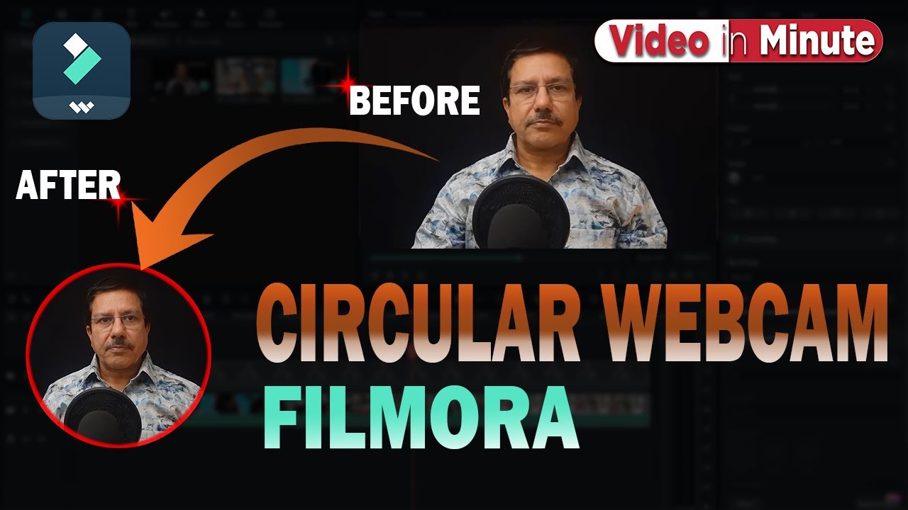 Circle Overlay for Webcam Videos- How to Circle Facecam Editing Effect ...