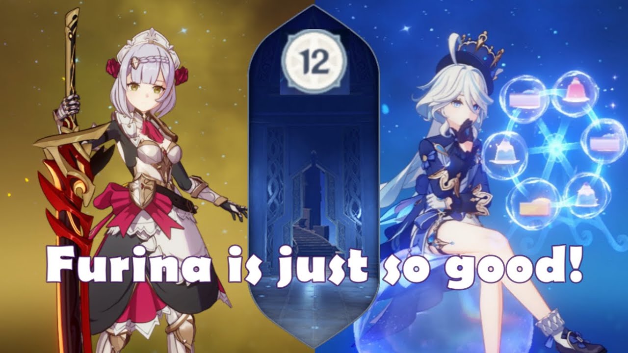 C0 Furina support build Noelle team [Spiral abyss 4.2 all chamber ...
