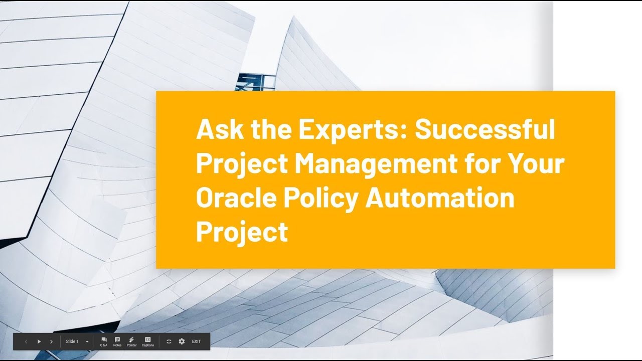 2019 June Ask the Experts - Successful Project Management For Your ...