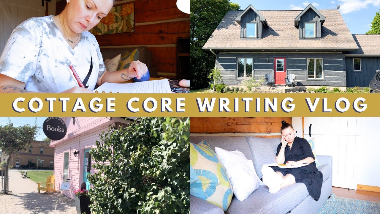 Cottage Core Writing Vlog // Editing My Gothic Romantasy Novel - YouTube