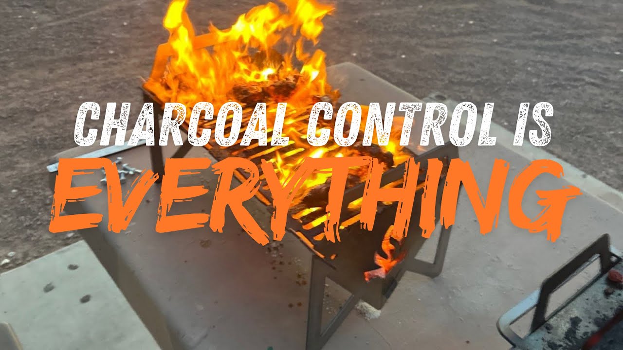 Charcoal Grill Mistake: Overloading & Bad Airflow (Windy Day Test ...