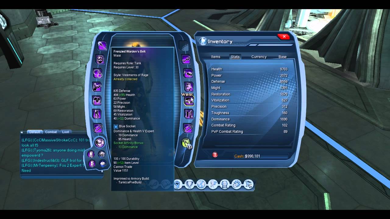DCUO | DLC9 War Of Light | Warden's Utility Belt (Level 90 Drop!) - YouTube