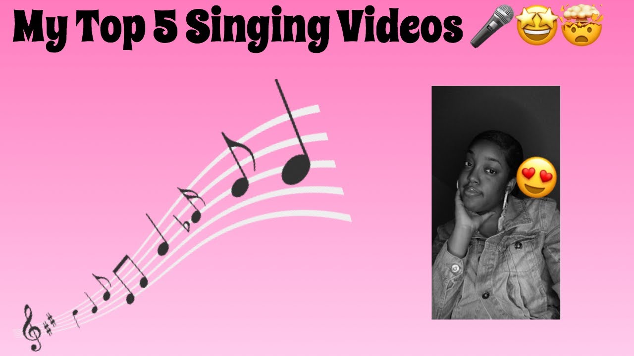 My Top 5 Singing Videos🎤🤩🤯 - YouTube