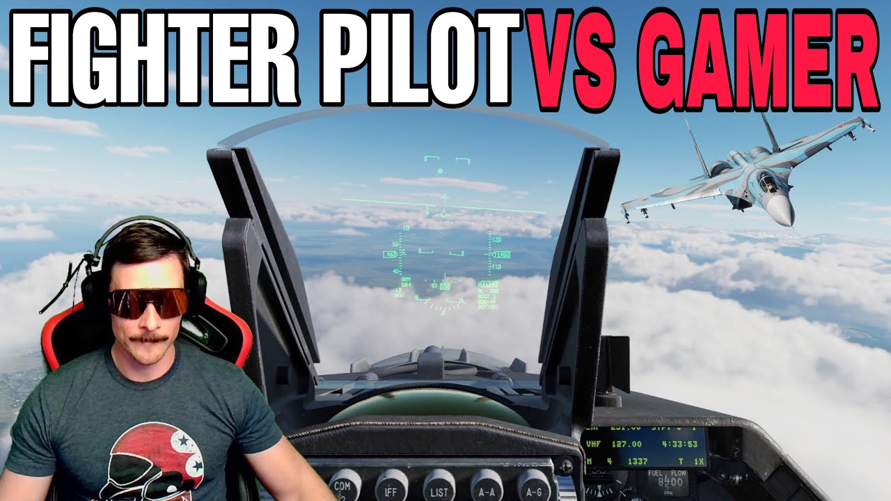 REAL Fighter Pilot Dogfights GAMER | Digital Combat Simulator - YouTube