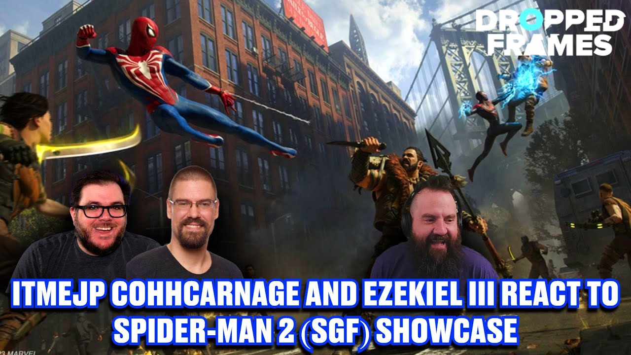 itmejp Cohhcarnage and Ezekiel III React To Spider Man 2 Summer Game ...