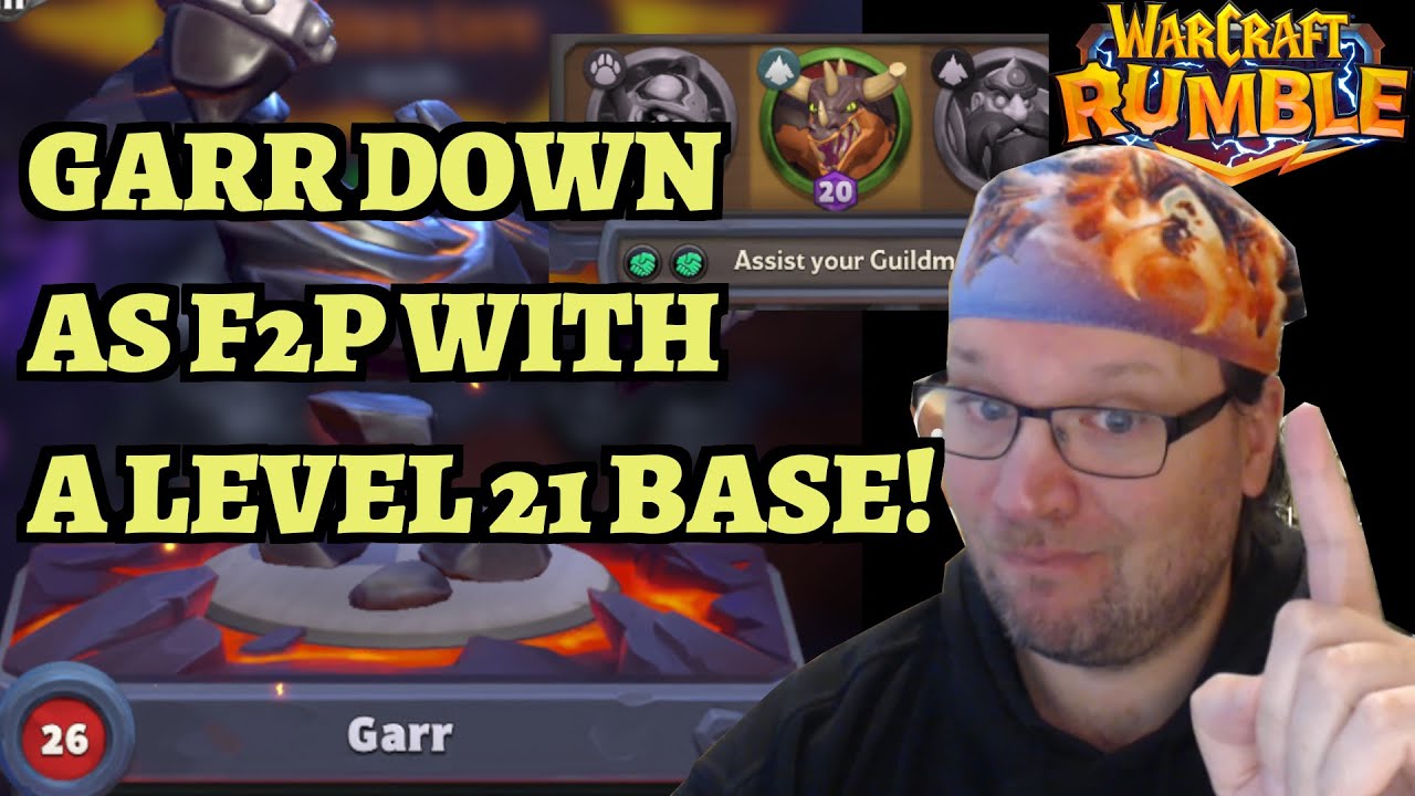 Garr Boss Guide - Molten Core Raid - Warcraft Rumble - YouTube