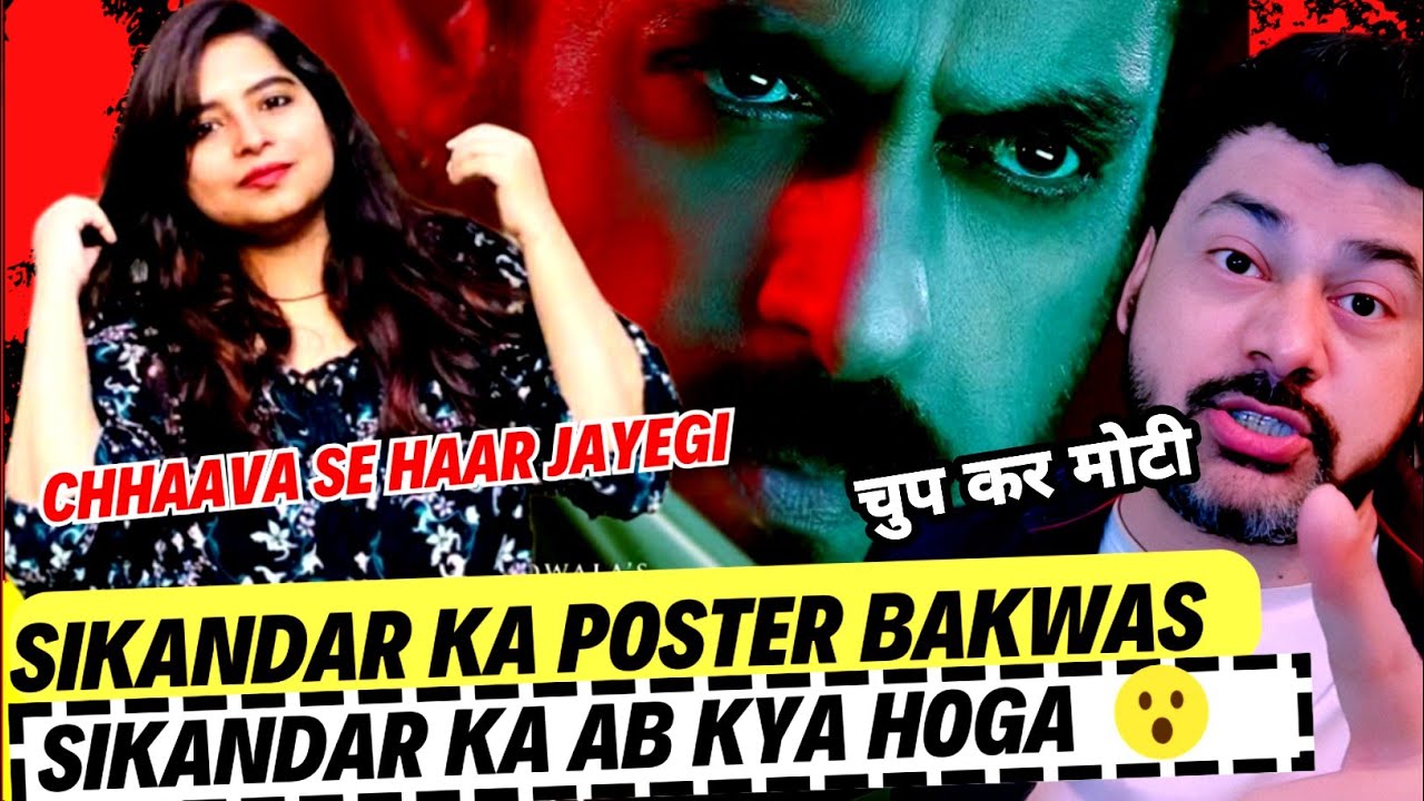 Sikandar Poster Dekh kya boli FILMI INDIAN! Salman Khan fan Angry ...