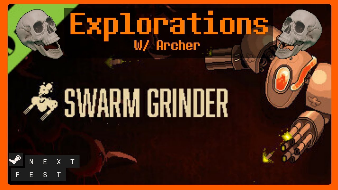 Explorations With Archer - Swarm Grinder (Nextfest Demo) - YouTube