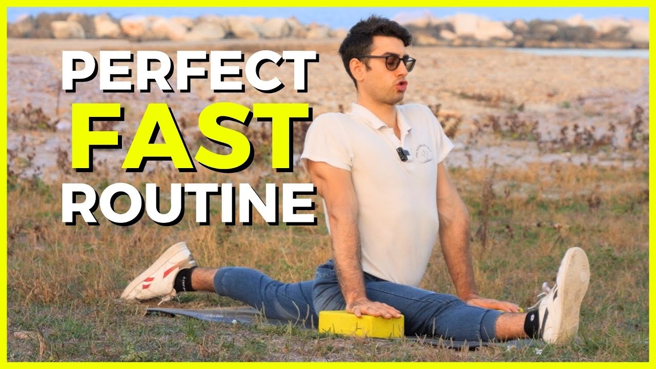 FAST Stretching Routine with NO EQUIPMENT (Full-Body Stretches) - YouTube