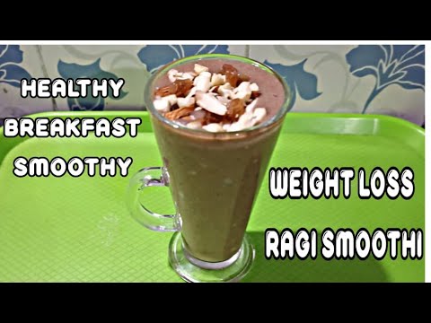 Weight Loss Ragi Smoothie Recipe || Helthy Ragi Smoothie |No sugar|No ...
