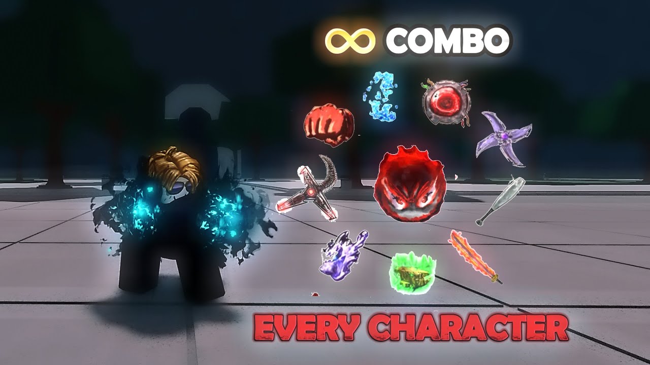 INFINITE COMBO with EVERY CHARACTER in TSBG - YouTube
