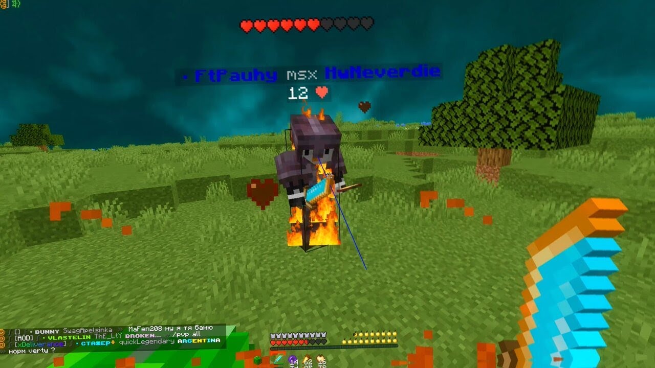 comeback?.. pvp HolyWorld I WhiteRise | ProstoCraft | FunTime - YouTube