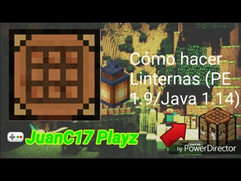 Cómo crear la nueva linterna en Minecraft (1.14/PE 1.9-1.12) - YouTube