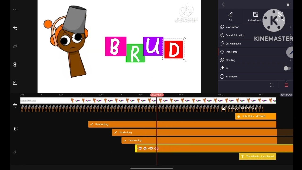 Spell Brud Logo Remake Kinemaster Speedrun x15 Speed@WAGDHN2025 - YouTube