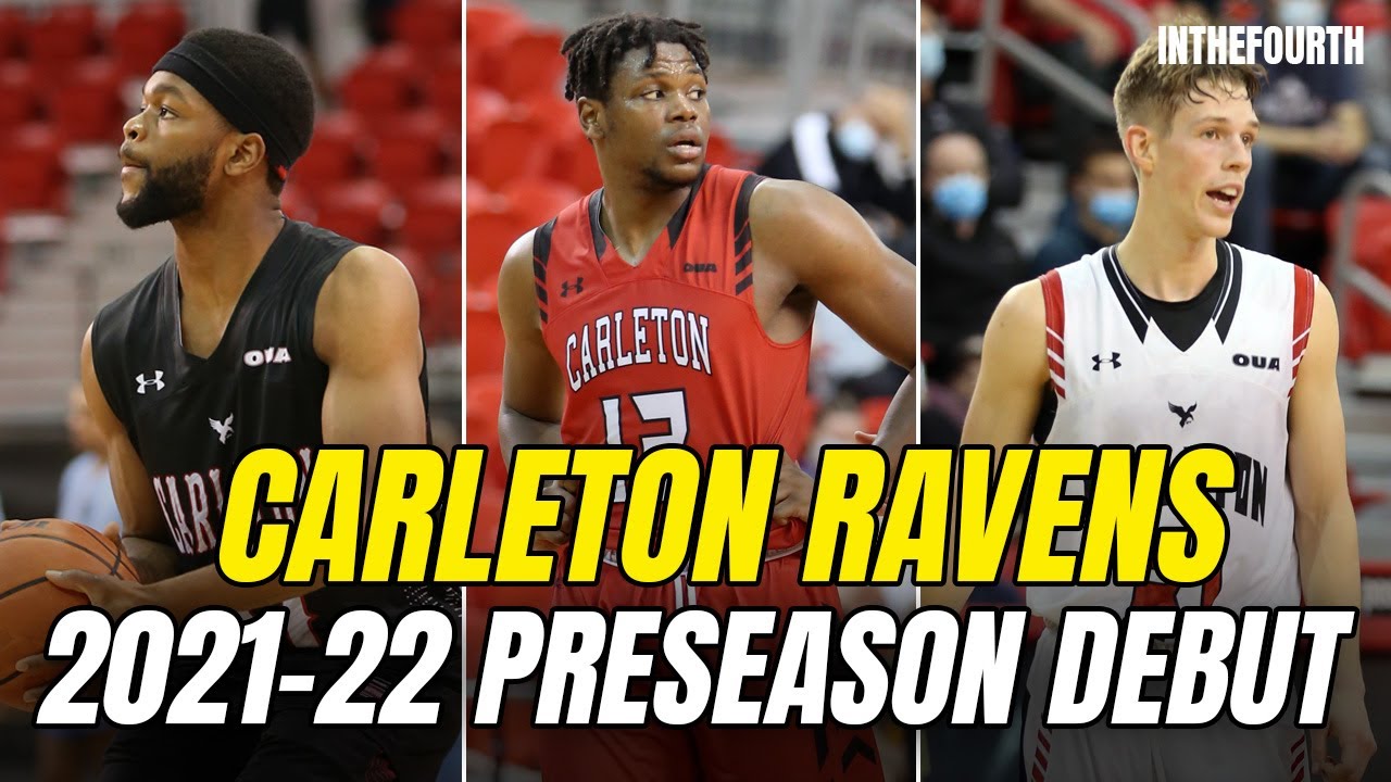 Carleton Ravens 2021-22 Preseason Debut in Quebec City | Full ...