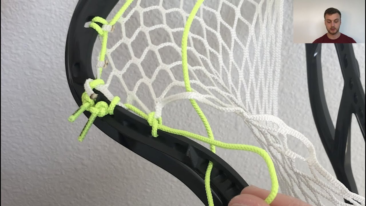 HOW TO STRING A SIDEWALL - YouTube