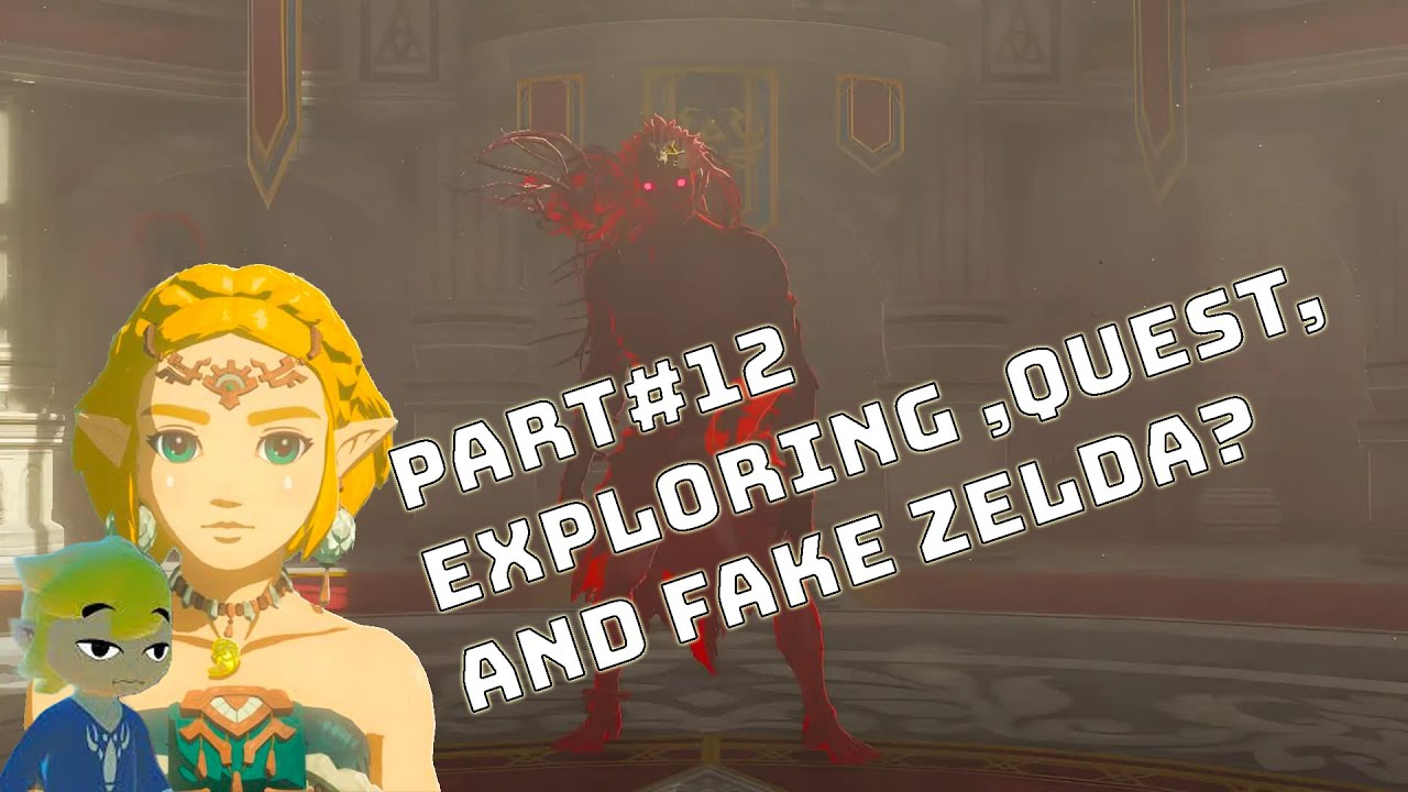 Live!! Exploring, Quests, And Fake Zelda? |Tears of The Kingdom | Part ...