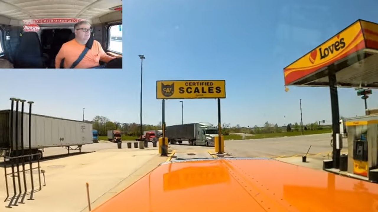 #726 Overweight ??? The Life of an Owner Operator Flatbed Truck Driver ...