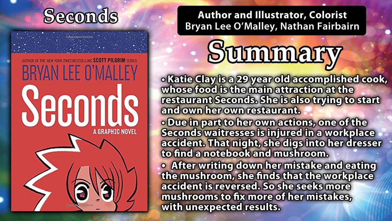Graphic Novel Review Seconds YouTube graphic-novel-review-seconds-youtube