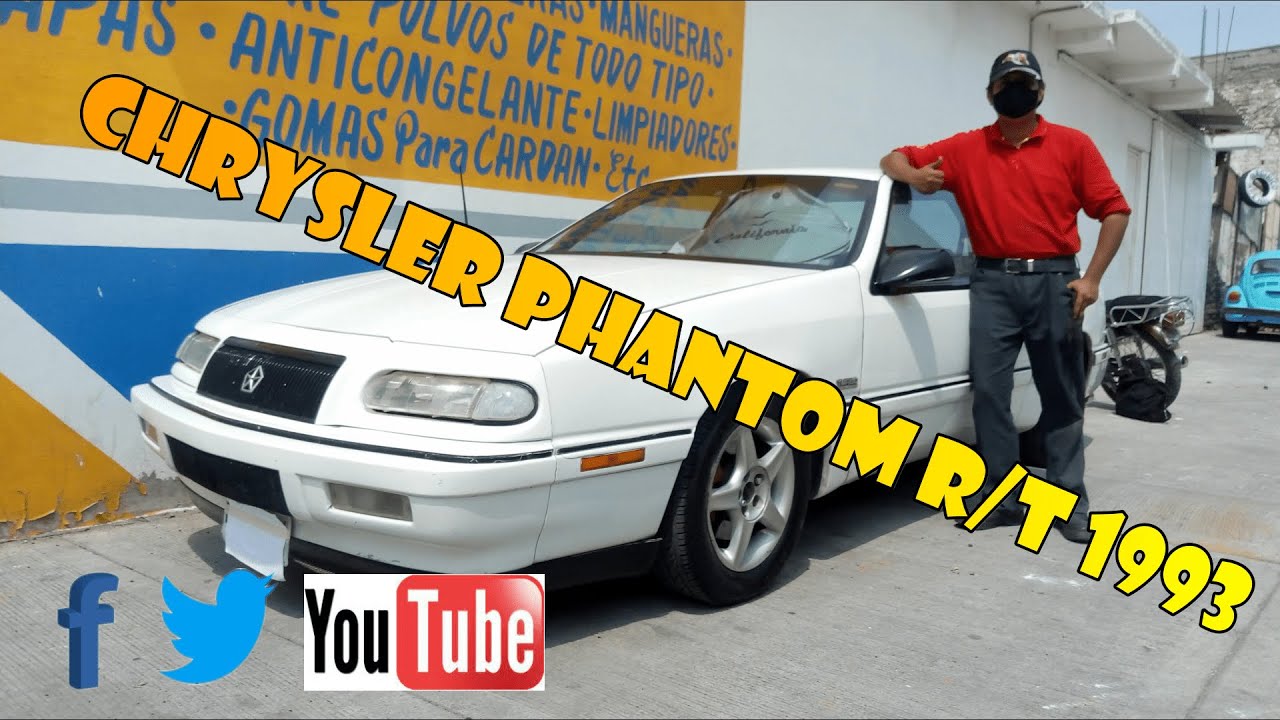 joyita de los 90as Chrysler PHANTOM R/T 1993 - YouTube