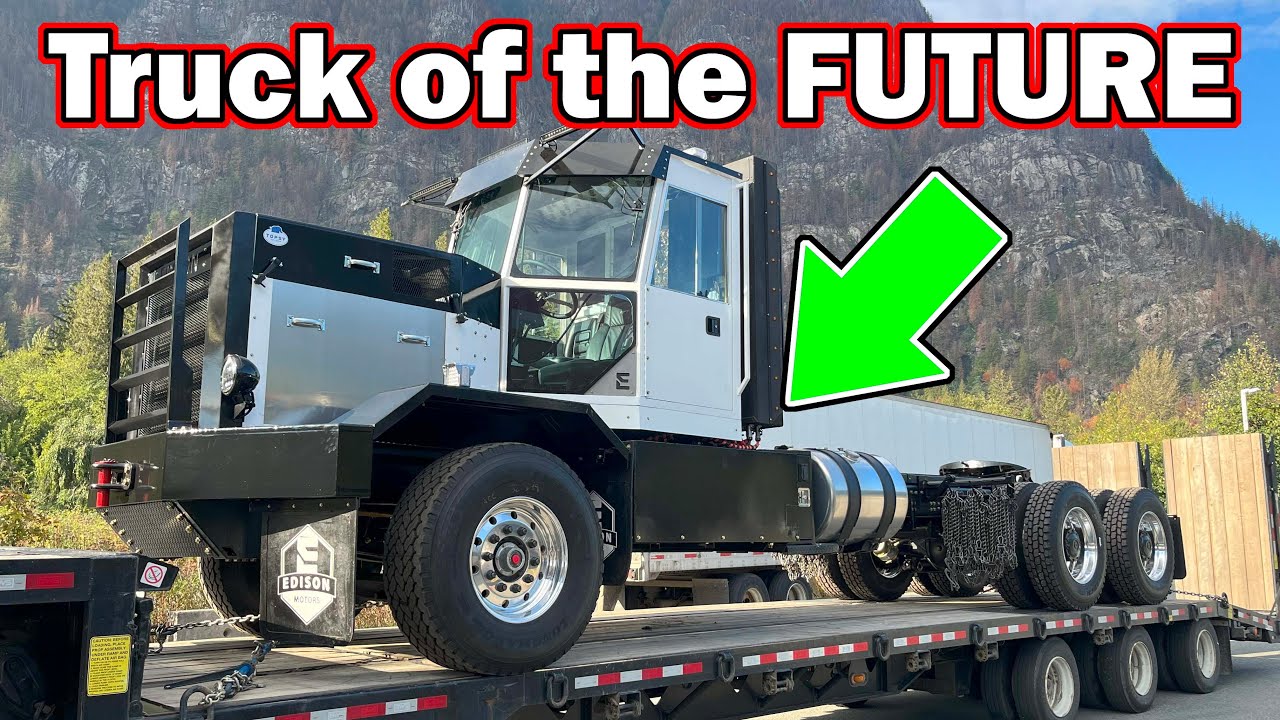 Edison Motors New Truck DESTROYS the Tesla "Semi Truck" design!!! - YouTube
