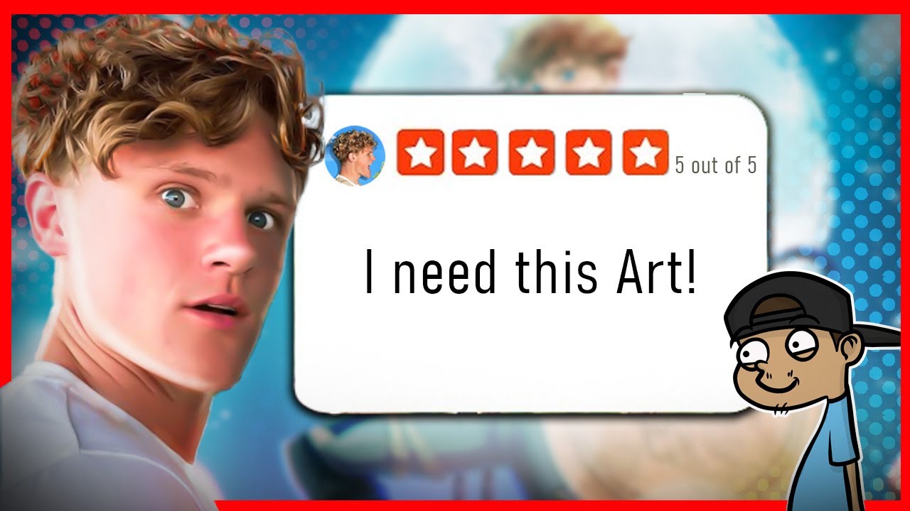 Drawing My MOST Important ARTWORK Ever For RYAN TRAHAN - YouTube