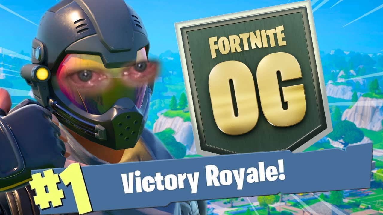 The Get a Win CHALLENGE in Fortnite OG - YouTube