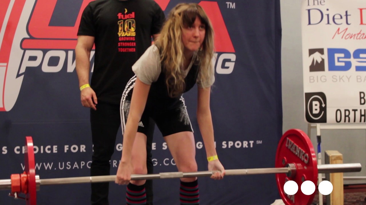 Anna Watson - Montana State USAPL Championships - YouTube