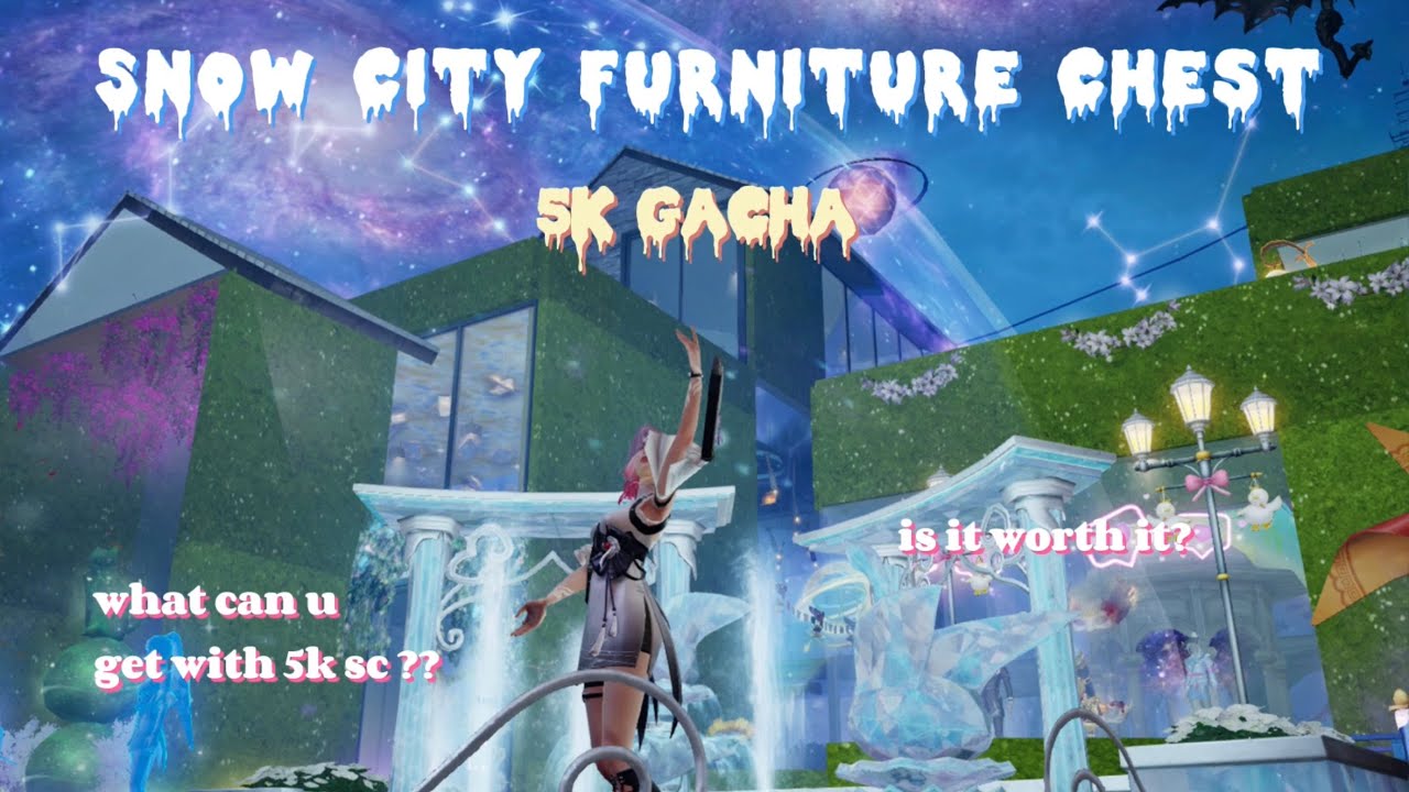 ️ Lifeafter Gacha | 5k Gacha on Snow City Furniture Chest ️ # ...