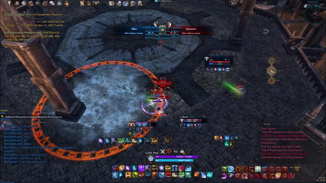 Tera Sorcerer PvP - 3v3 Champion's Skyring Valkyrie (Lunar Dancer - Honorbound) Patch - Icha #1 ...