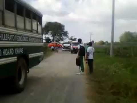 accidente cbta 60 cd hidalgo - YouTube