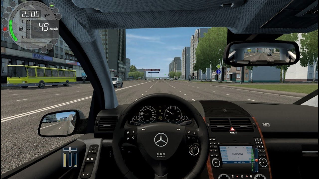 City Car Driving - Mercedes A200 2011 | Driving Normal - YouTube