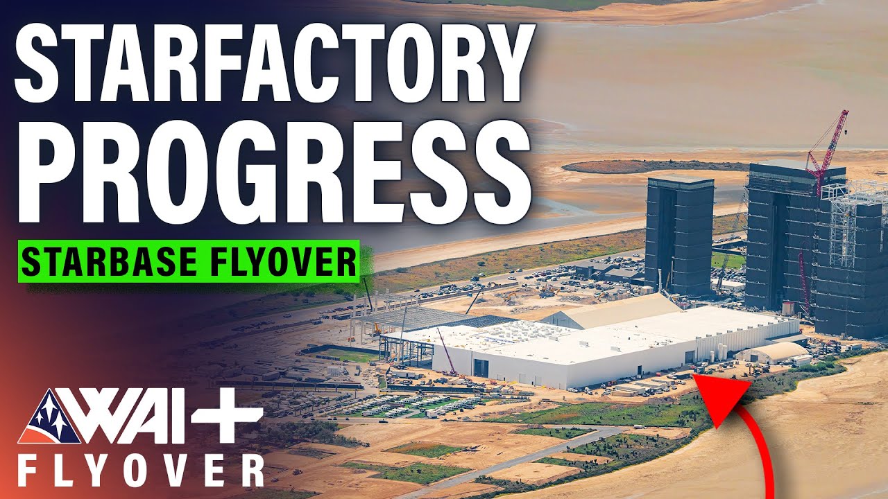 Rapid Expansion at SpaceX's Starfactory in Starbase! - YouTube