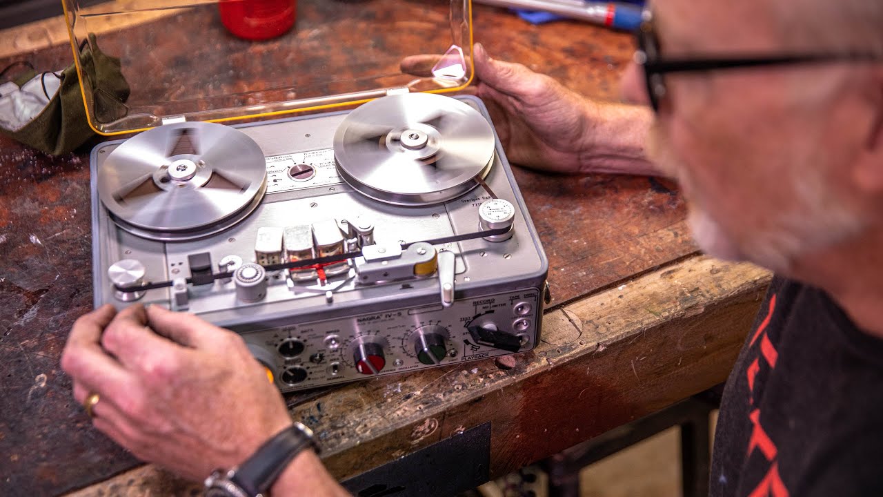 Adam Savage's New Nagra IV-S Vintage Audio Recorder! - YouTube