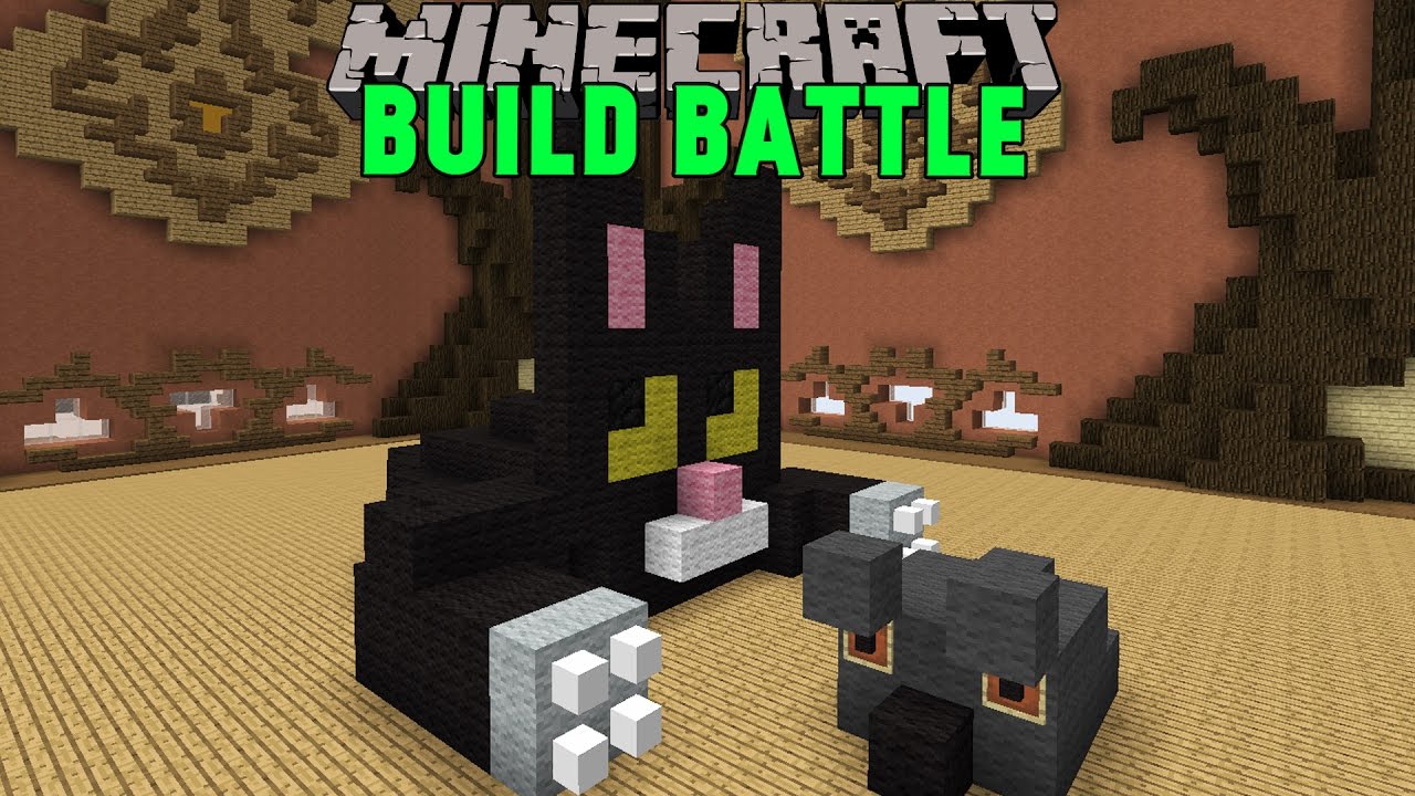 Minecraft | KATT & SNORLAX-PANDA | Team Build Battle Minigame på ...