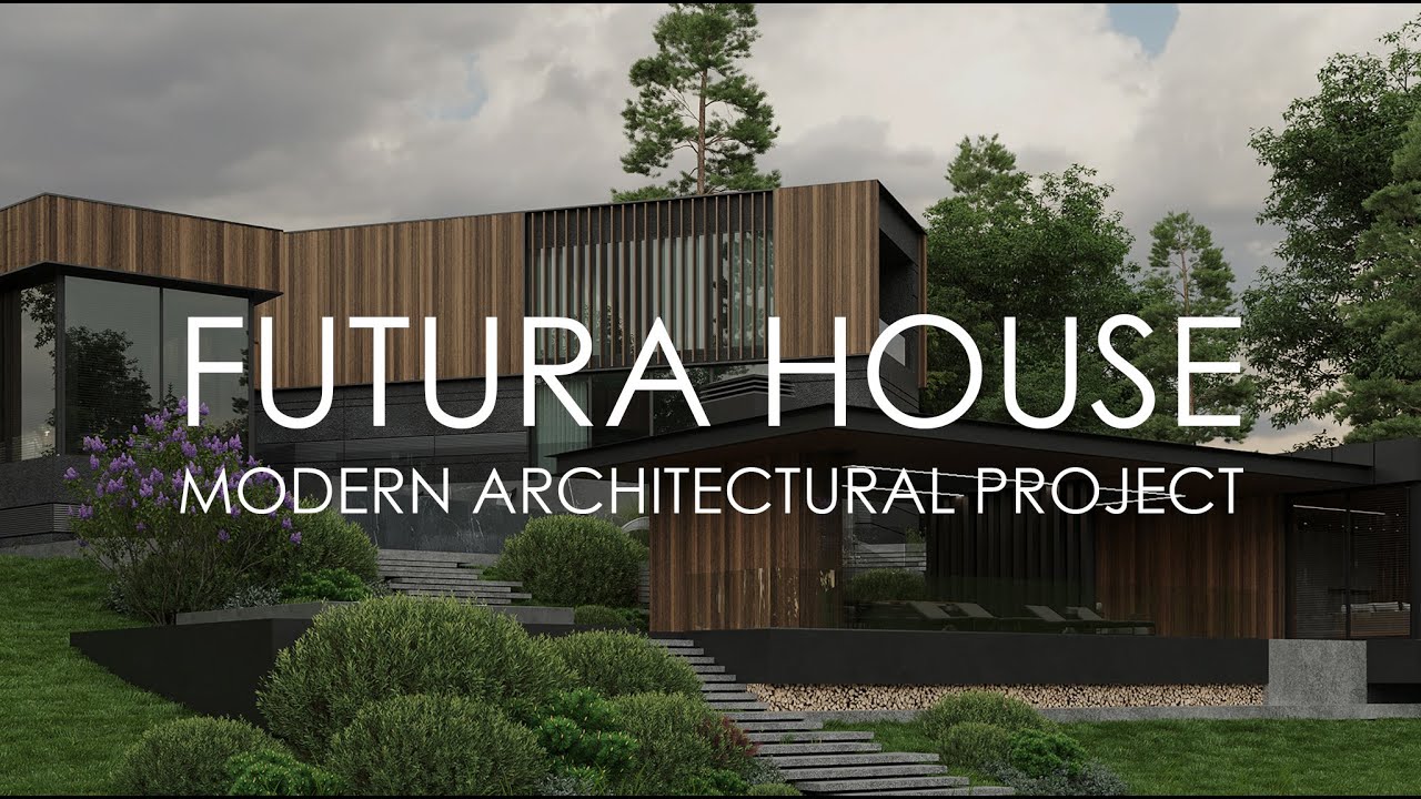 Modern House in Berezki River Village - YouTube