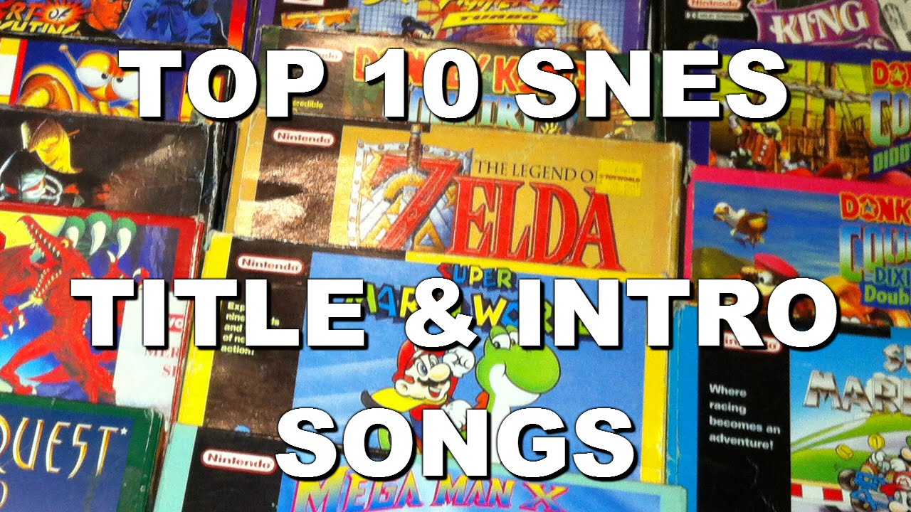 Top 10 SNES Title and Intro Themes - YouTube