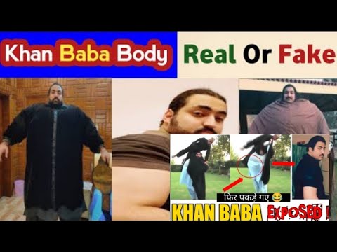 Pakistani khan baba fake body 🤔#khanbaba #funnyvideo #pakistani # ...