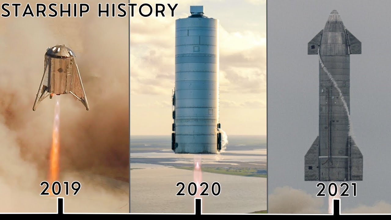 The History Of StarShip (With Explosions) - YouTube