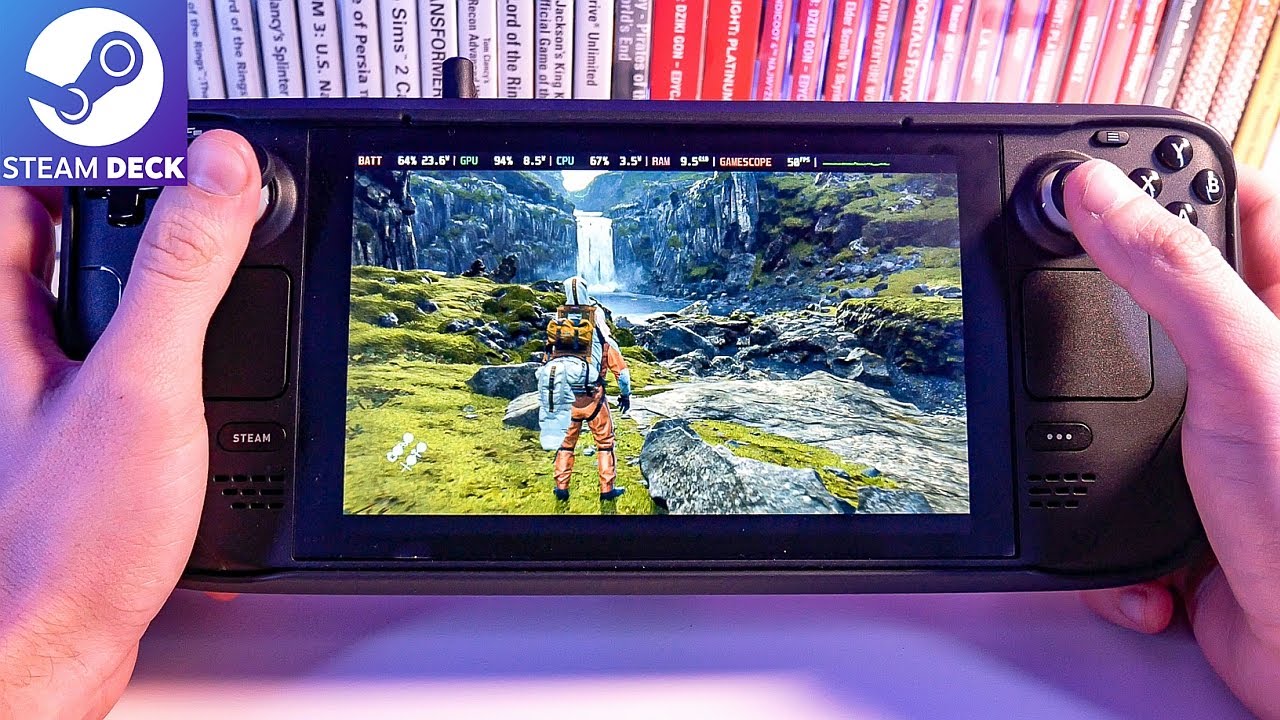 DEATH STRANDING Steam Deck GAMEPLAY performance - YouTube