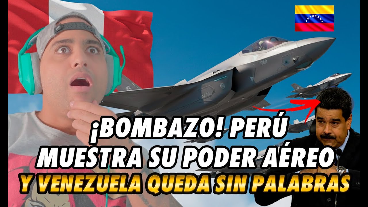 revelador: PERÚ MUESTRA SU PODER AÉREO Y VENEZUELA queda sin palabras ...