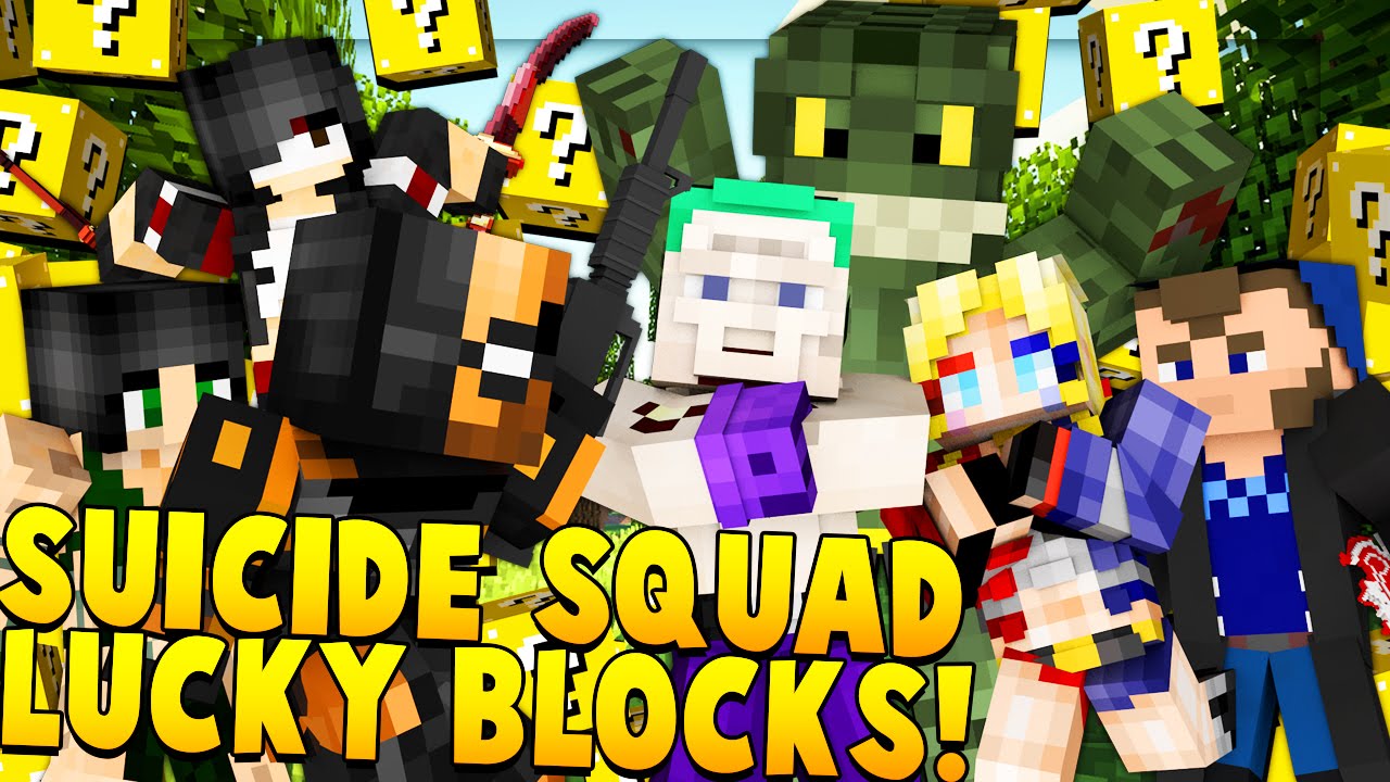 ENDER CASTLE SUICIDE SQUAD LUCKY BLOCK MOD CHALLENGE | Minecraft ...