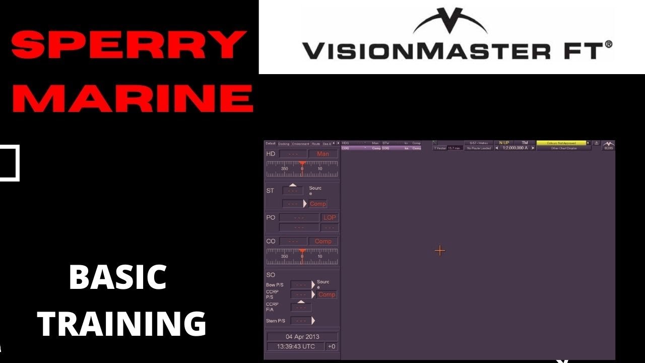SPERRY MARINE ECDIS TRAINING - YouTube