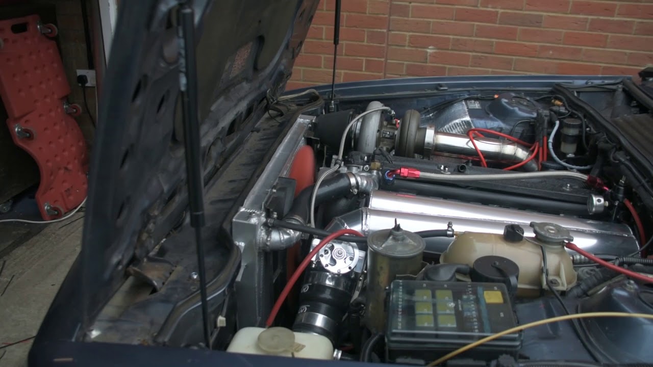 BMW E24 M30 B35 TURBO FIRST STARTUP - YouTube