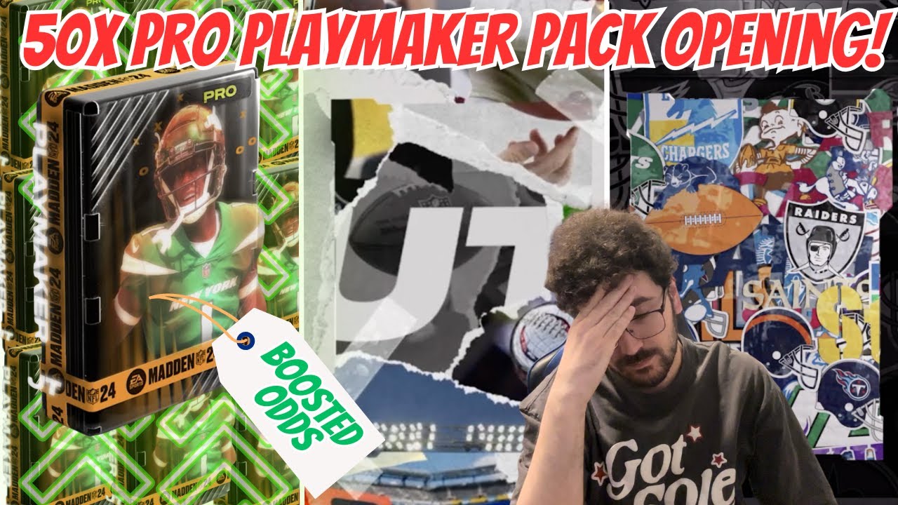 50X PRO PLAYMAKER PACK OPENING IN MADDEN 24!! WHAT IS GOING ON WITH ...