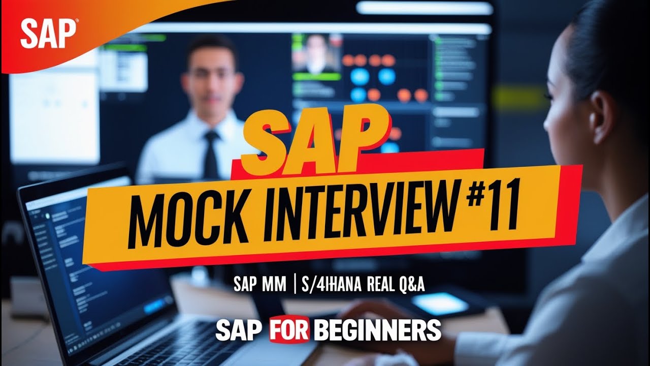 SAP MM MOCK INTERVIEW-11||SAP FOR BEGINNERS CHANNEL S4HANA TRAINING ...