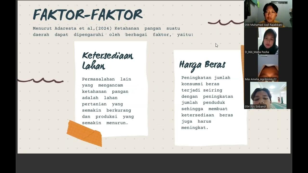 Presentasi mata kuliah politik pertanian kelas D kelompok 3 - YouTube