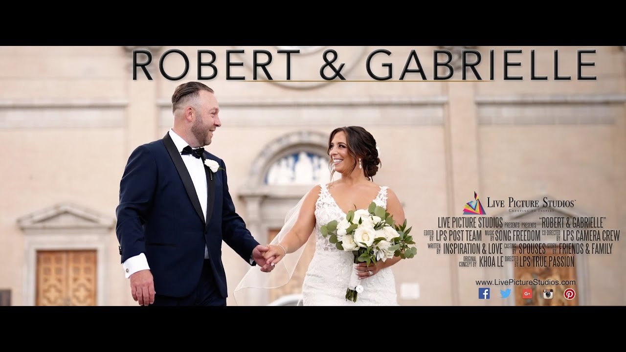 Robert and Gabrielle Wedding Highlight at Crystal Plaza, NJ - YouTube
