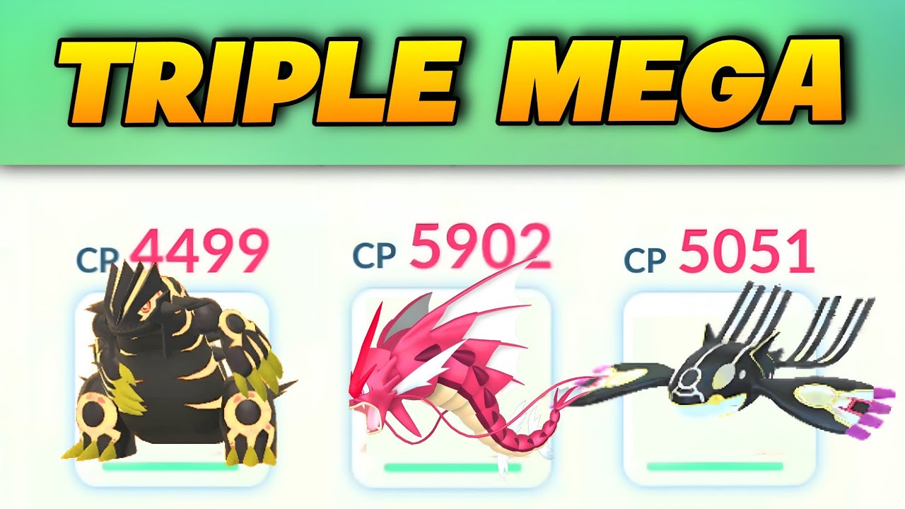 Impossible!😲triple MEGA in gbl pokemon go. - YouTube