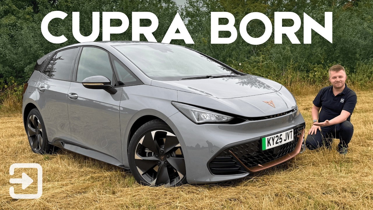 Cupra Born V2 2025 Review | Fun Electric Hatchback - YouTube